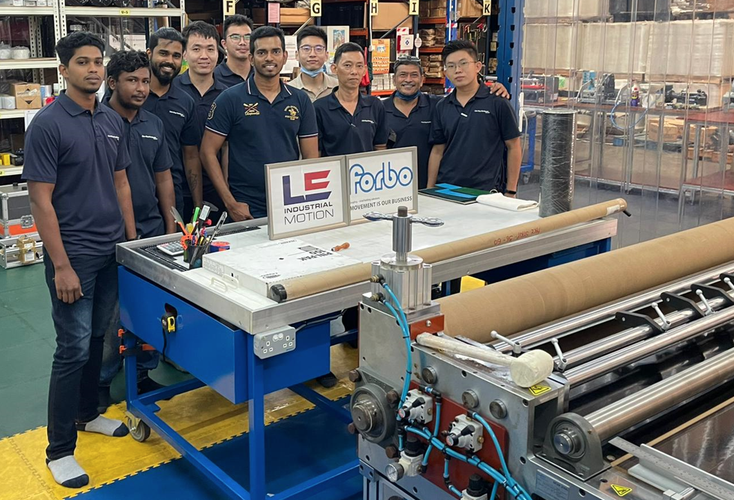 On-Site Conveyor Belt Heat Joint - Lian Eng Pte Ltd